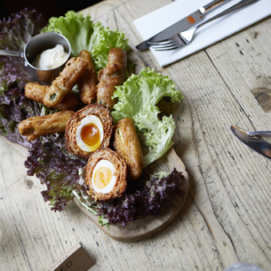 Food at The Crown, Islington Pub & Restaurant, Islington